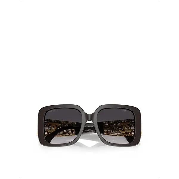 Chanel Square Frame Sunglasses - Brown