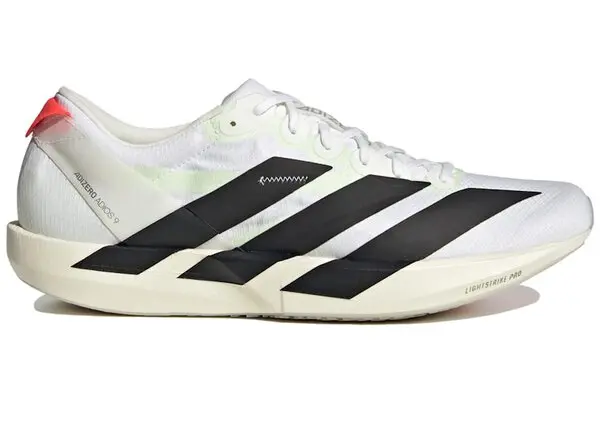 Adidas Adizero Adios Sneakers - Cloud White/core Black/silver Metallic