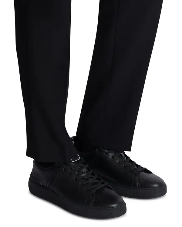 Balmain B-court Leather Sneakers