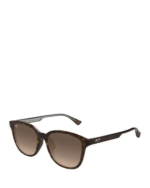 Maui Jim Kuikahi Cat Eye Sunglasses - Shiny Dark