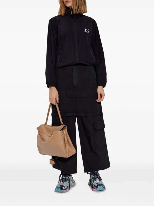 Balenciaga Logo-print Jacket - Black