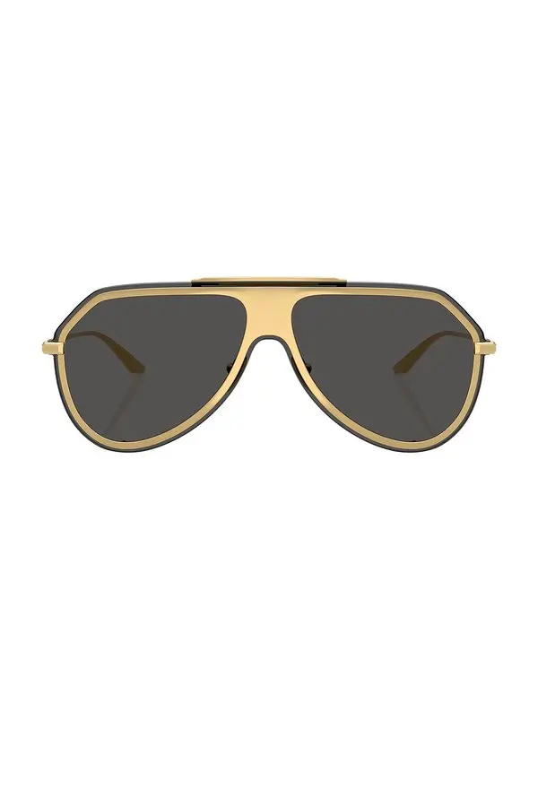 Dolce & Gabbana Aviator Sunglasses - Gold
