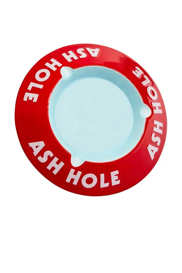 Edie Parker Cheeky Ashtray - Red