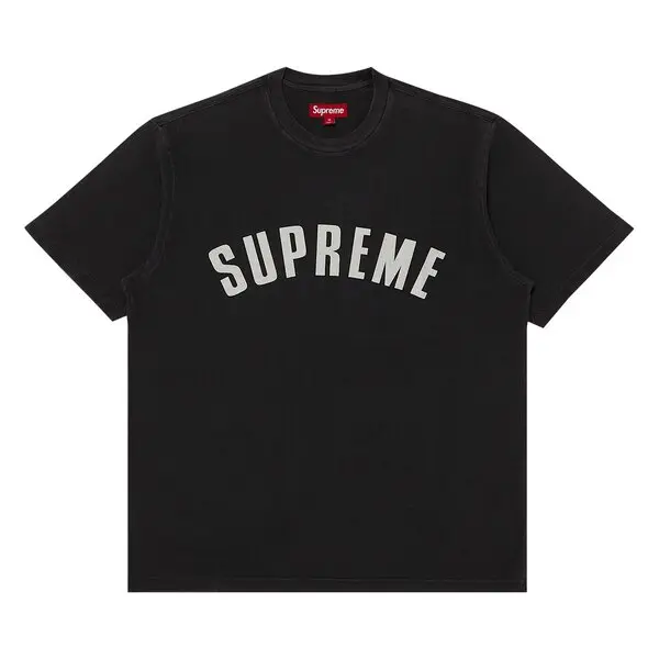 Supreme Cracked Arc Short-sleeve Top - Black