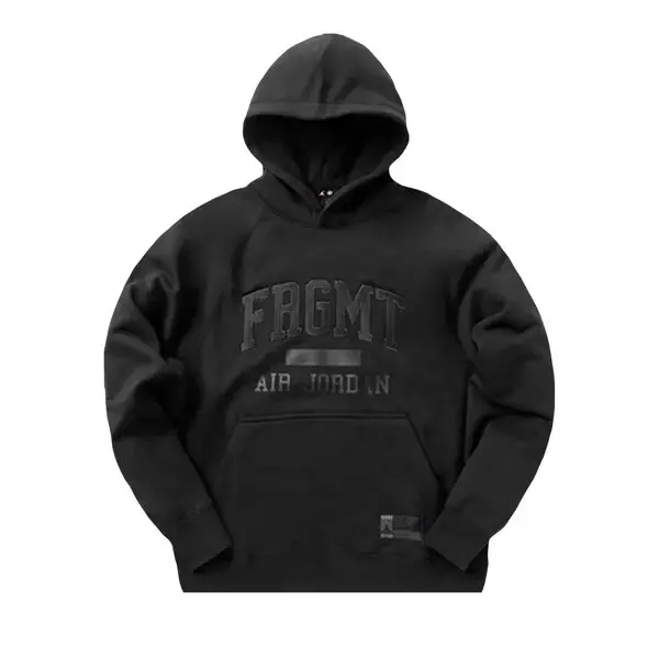 JORDAN X Fragment Pullover Hoodie - Black
