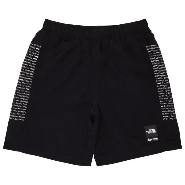 Supreme X The North Face Nylon Short - Black