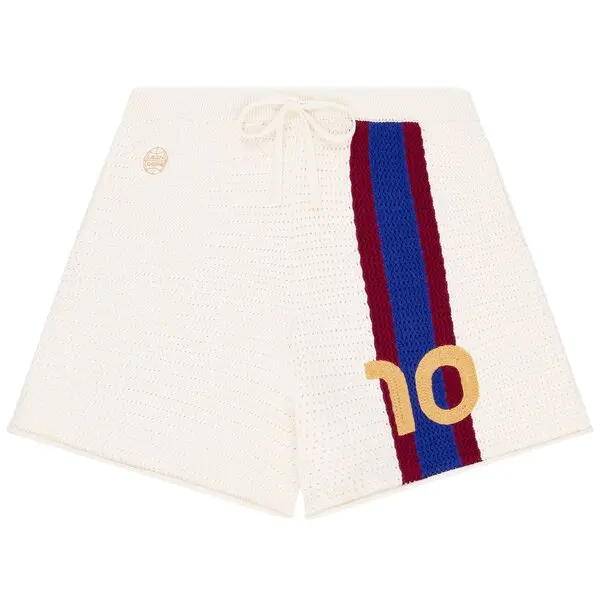 Aimé Leon Dore Knit Soccer Short - Cream