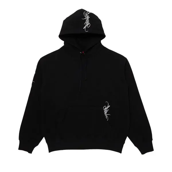 Supreme Tag Hooded Sweatshirt - Black