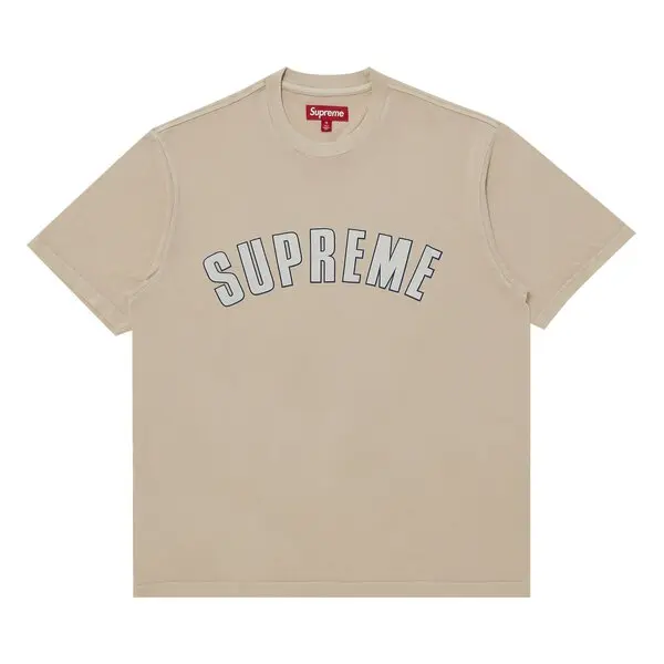 Supreme Cracked Arc Short-sleeve Top 'light - Tan