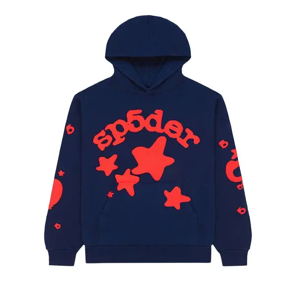 SP5DER Beluga Hoodie 'navy - Blue