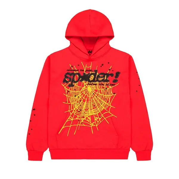 SP5DER P*nk V2 Hoodie - Red