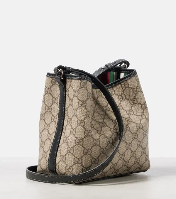 Gucci Gg Emblem Mini Tote - Neutrals