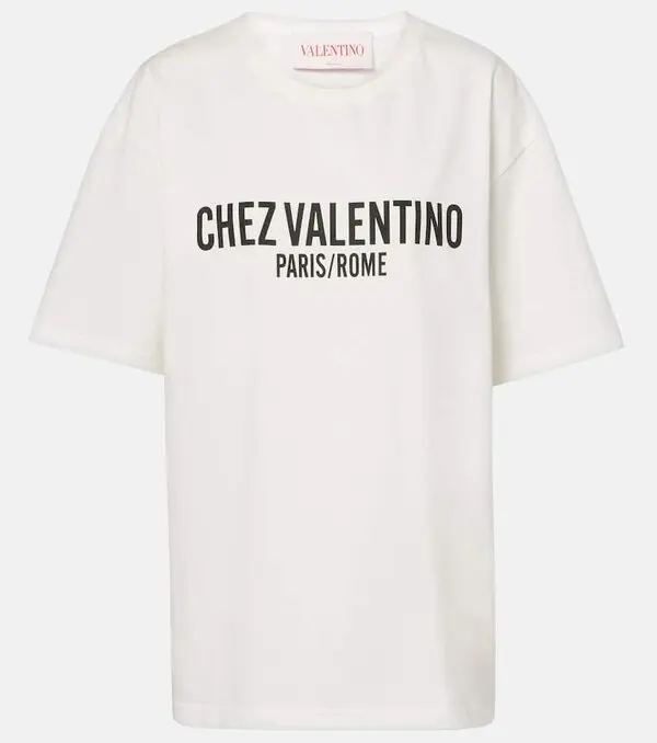 Valentino Garavani Cotton Jersey T-shirt - White