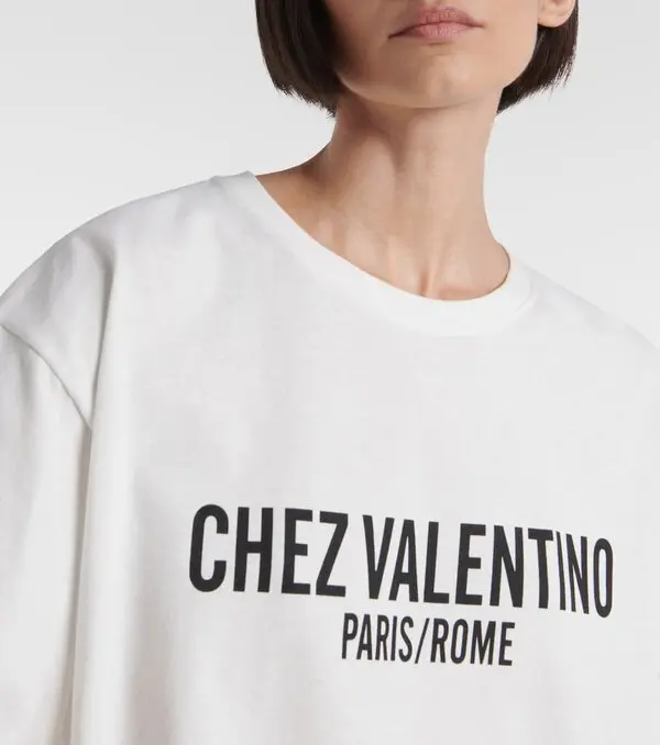 Valentino Garavani Cotton Jersey T-shirt - White