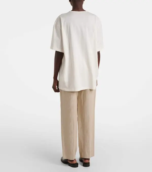 LEMAIRE Cotton Jersey T-shirt - White