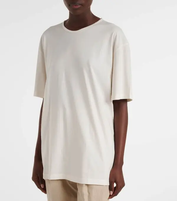 LEMAIRE Cotton Jersey T-shirt - White