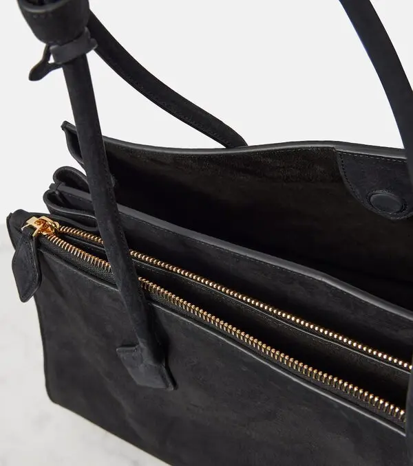 Alaïa Le Teckel Leather Tote Bag - Black