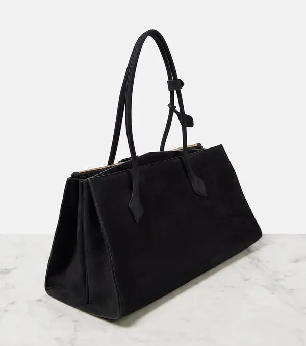 Alaïa Le Teckel Leather Tote Bag - Black