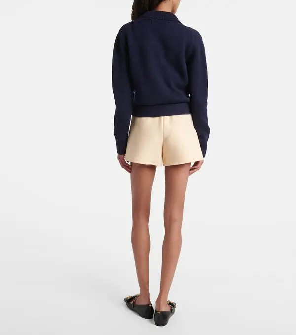 Valentino Garavani Wool And Cotton Cardigan