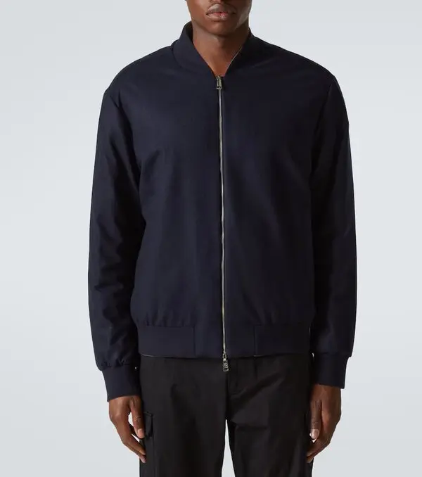 Moncler Villerest Reversible Down Bomber Jacket