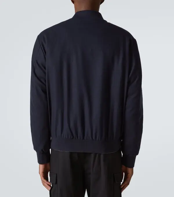 Moncler Villerest Reversible Down Bomber Jacket
