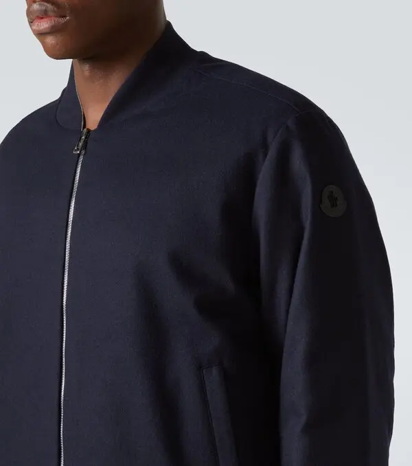 Moncler Villerest Reversible Down Bomber Jacket
