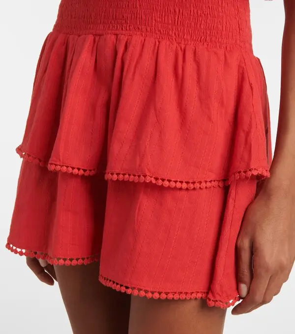 Melissa Odabash Keri Tie Mini Dress