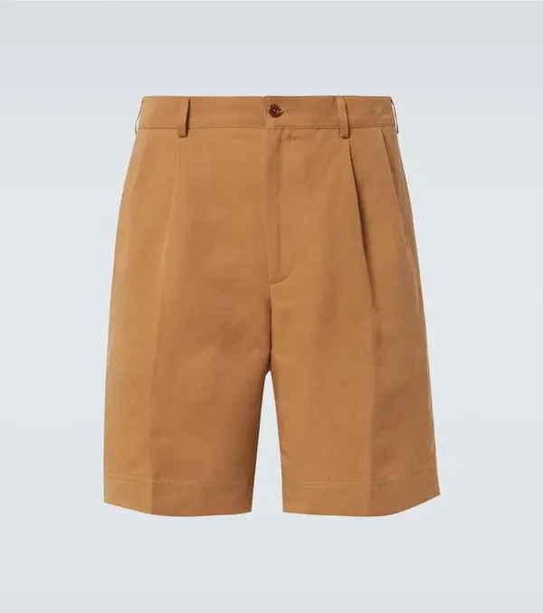 Rubinacci Pleated Bermuda Shorts