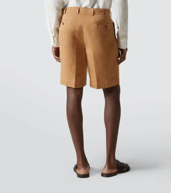 Rubinacci Pleated Bermuda Shorts