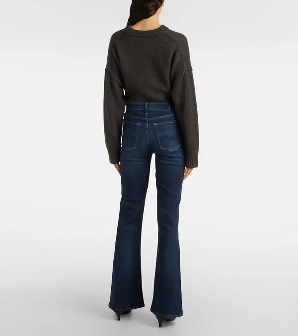 7 For All Mankind Ali High-rise Flare Jeans