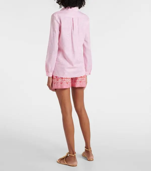 Etro Cotton Jacquard Shirt - Pink