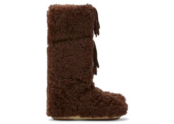 Moon Boot Icon Glance Boots - Dark Brown