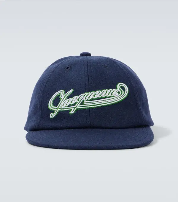 Jacquemus Wool-blend Baseball Cap - Blue