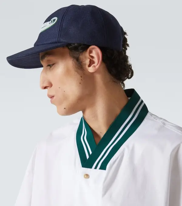 Jacquemus Wool-blend Baseball Cap - Blue