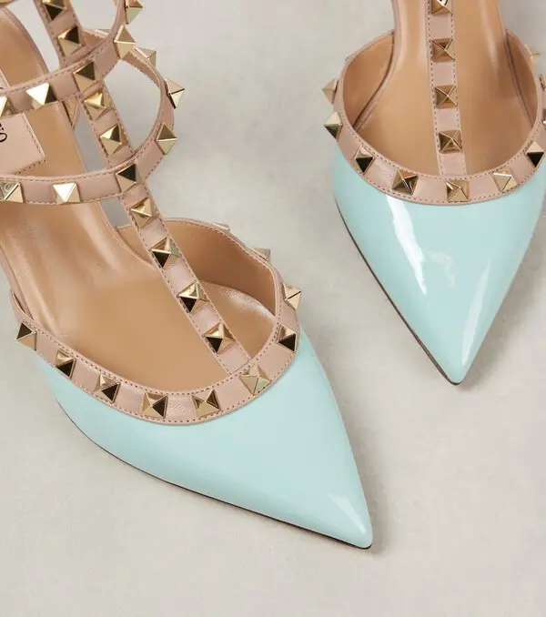 Valentino Garavani Rockstud Classic 65 Pumps - Blue