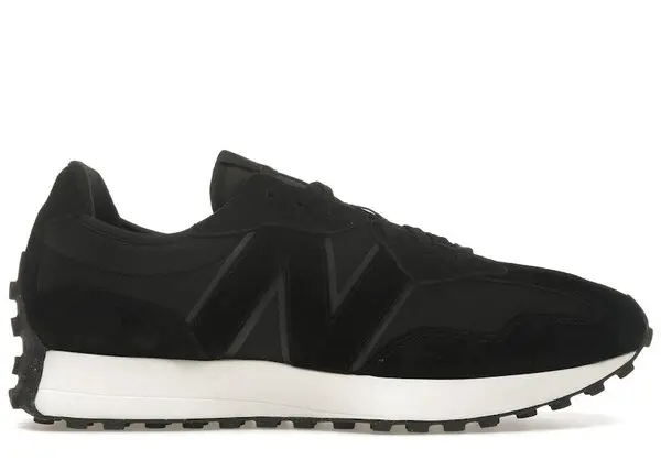 NEW BALANCE 327 Suede Sneakers - Phantom/black