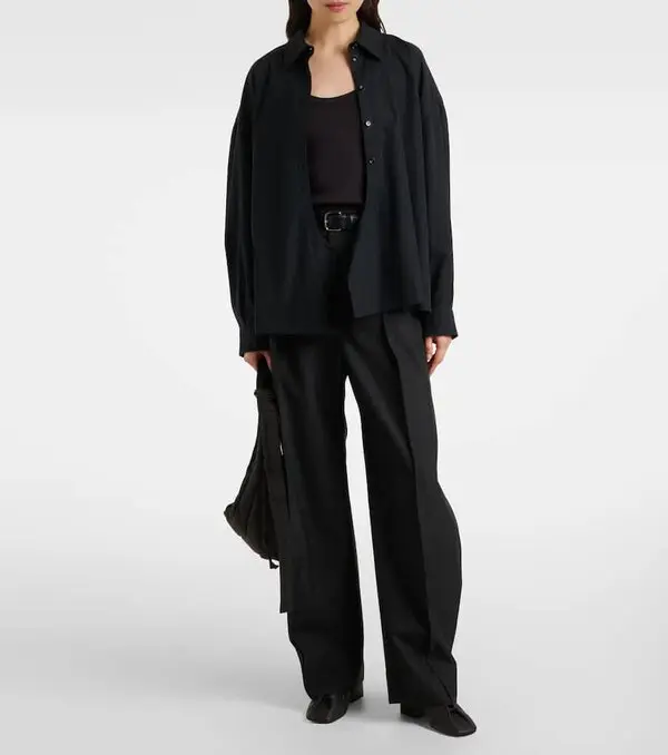 LEMAIRE Cotton Jersey Tank Top - Black