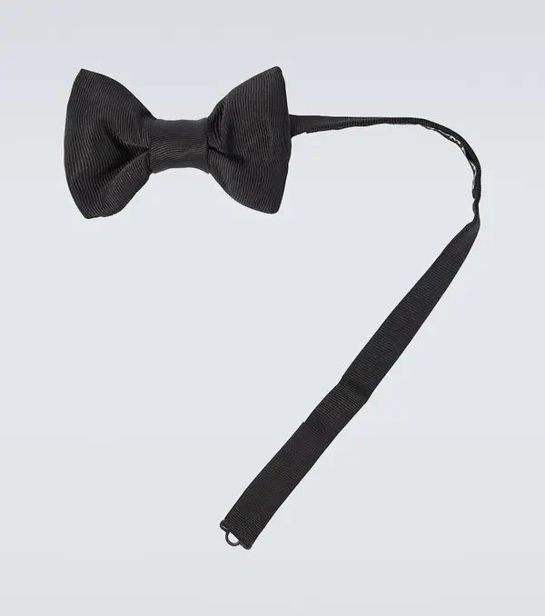 TOM FORD Silk Bow Tie - Black