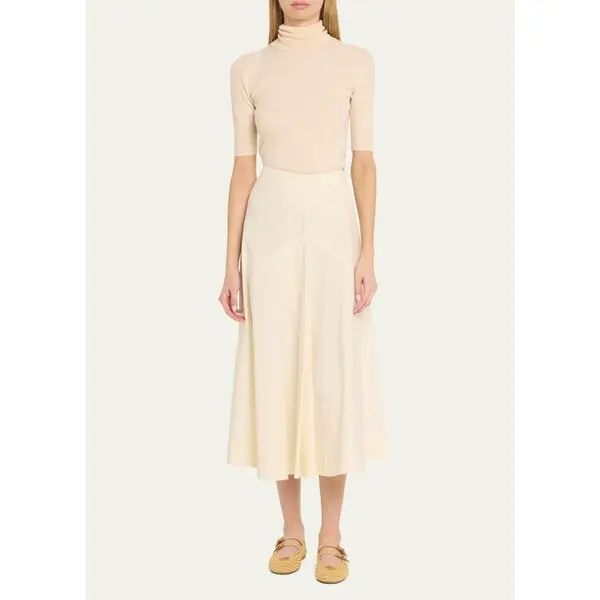 Prada Raffia Mary Jane Ballerina Flats - Beige