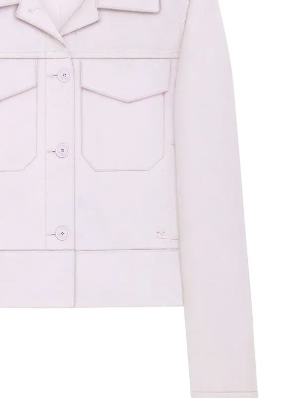 COURREGES Logo-patch Jacket