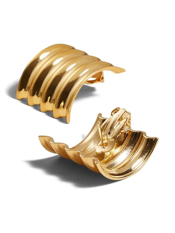 Khaite Small Julius Panel Earrings
