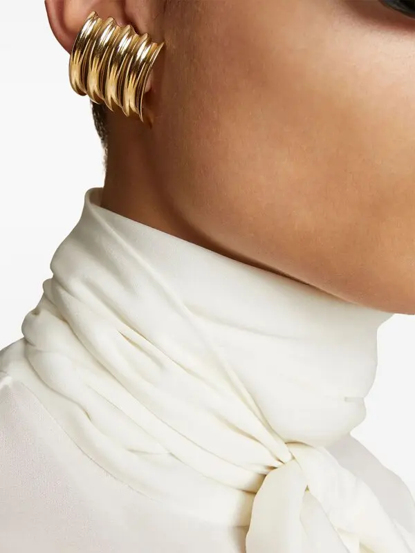 Khaite Small Julius Panel Earrings