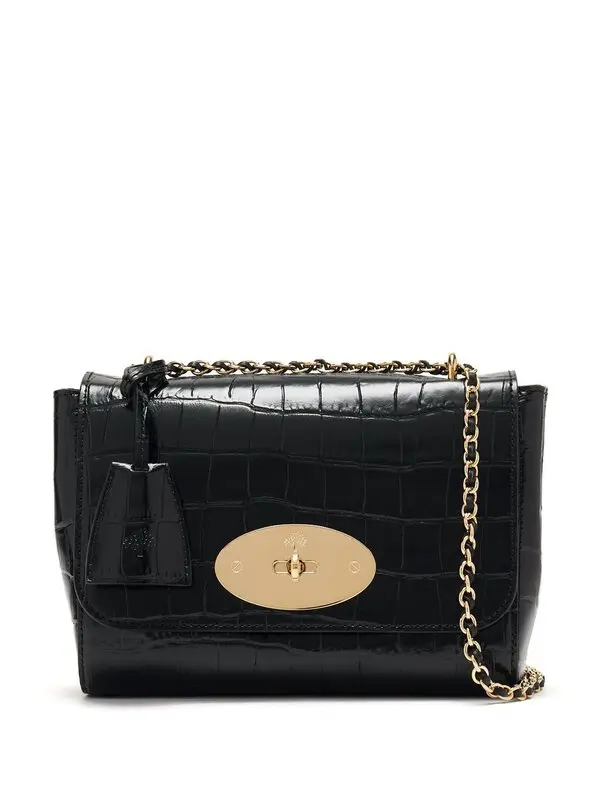 Mulberry Lily Crossbody Bag - Black