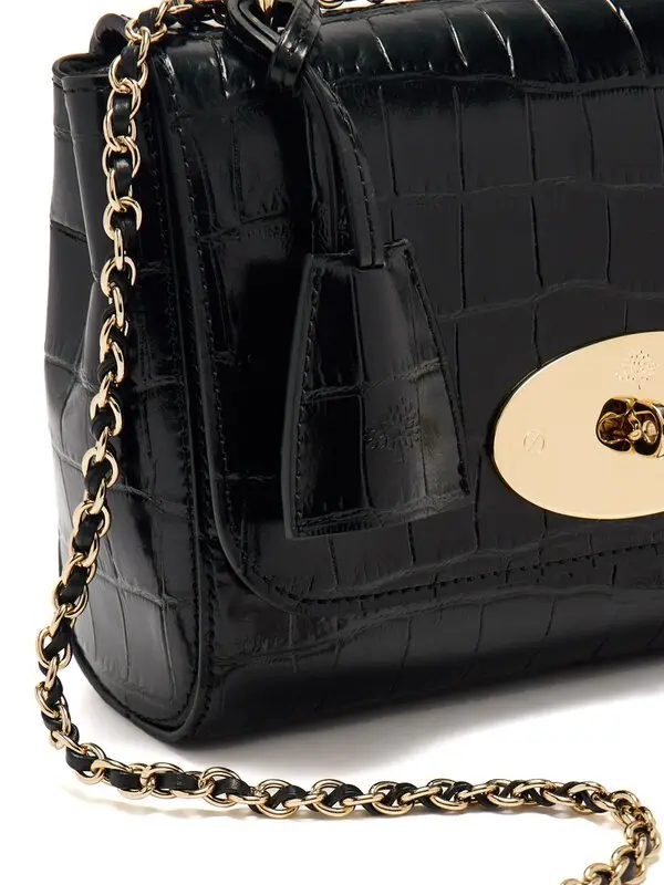 Mulberry Lily Crossbody Bag - Black