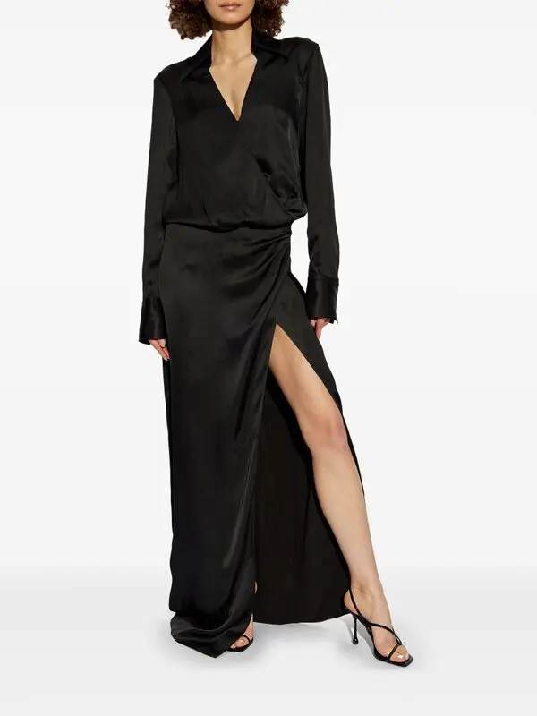 Attico Gathered Dress
