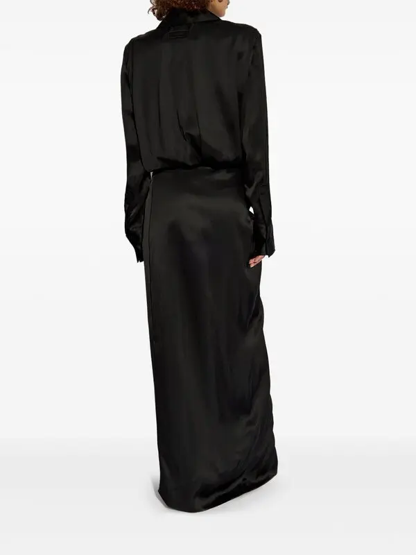 Attico Gathered Dress
