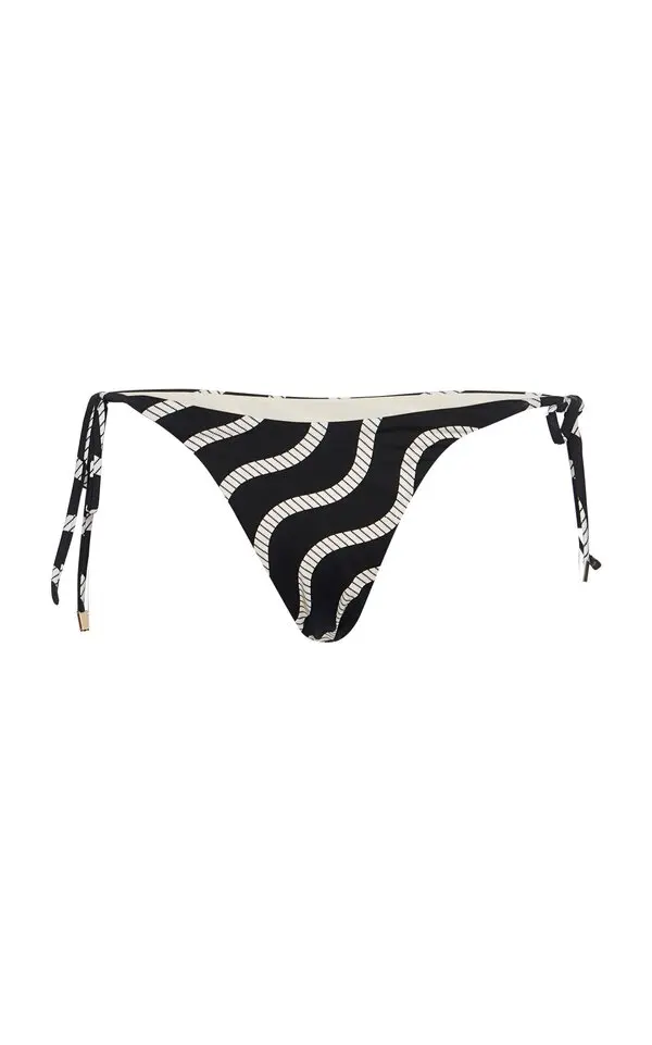 YAITTE Exclusive Nevis Bikini Bottom - Black,white