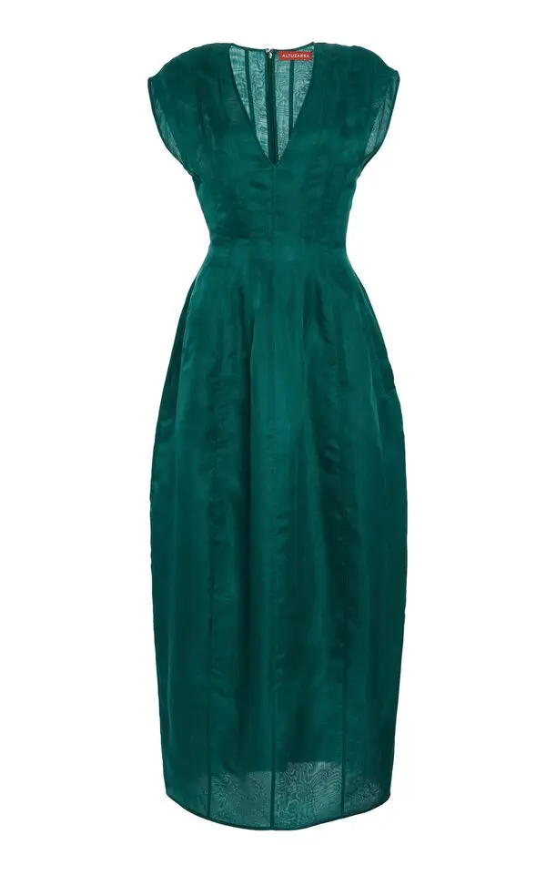 Altuzarra Bichette Silk Maxi Dress