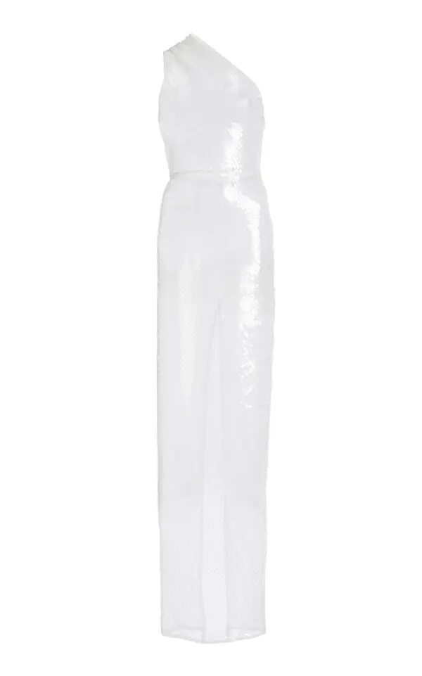LUDOVIC DE SAINT SERNIN Melrose Maxi Dress - White