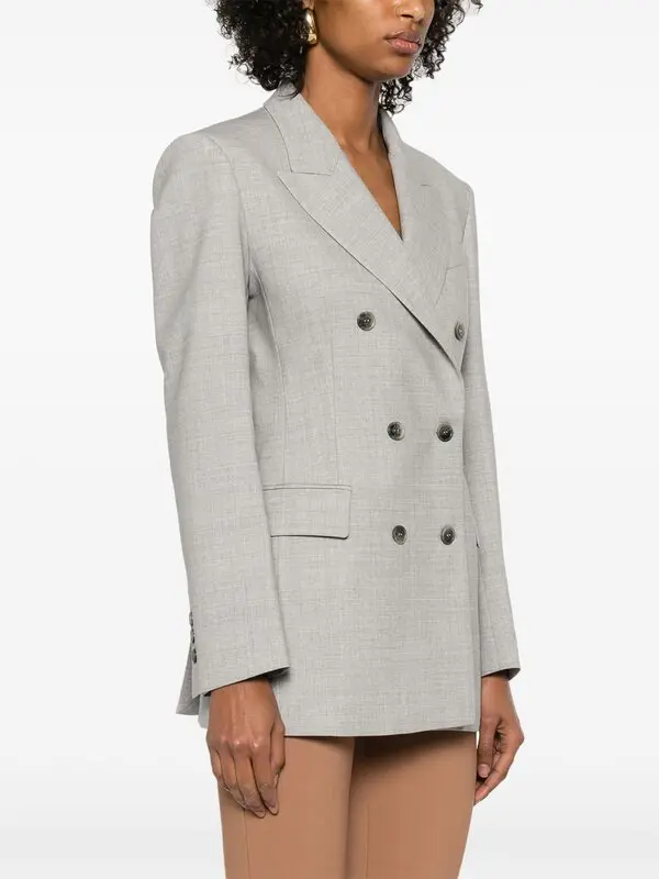P.a.r.o.s.h Double-breasted Blazer - Grey
